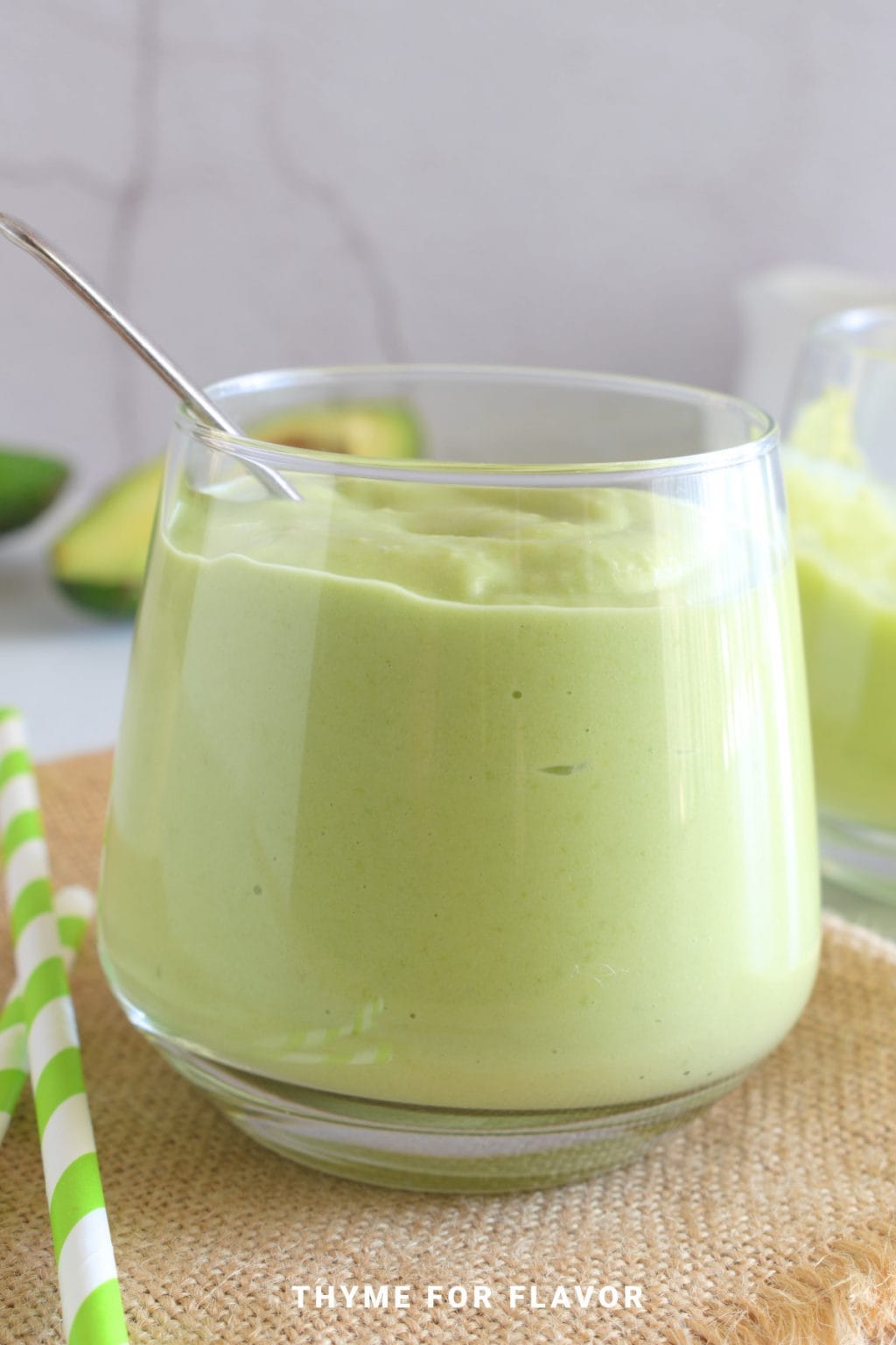 Vietnamese Avocado Smoothie | Thyme For Flavor