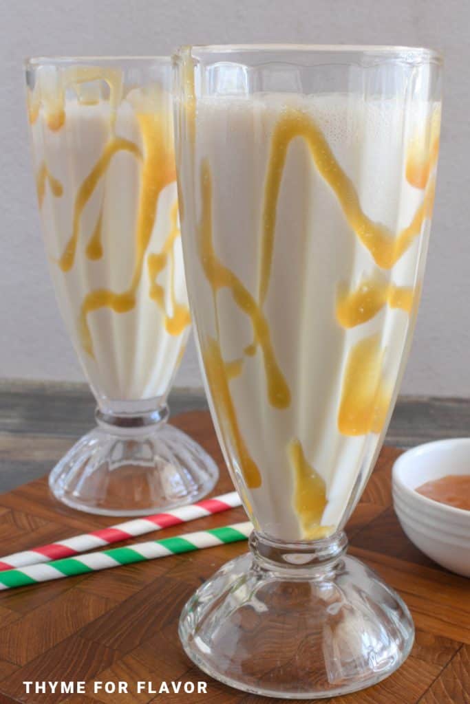 Caramel Milkshake | Thyme For Flavor