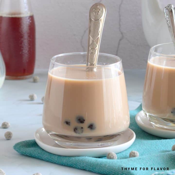 Oolong Milk Tea | Thyme For Flavor