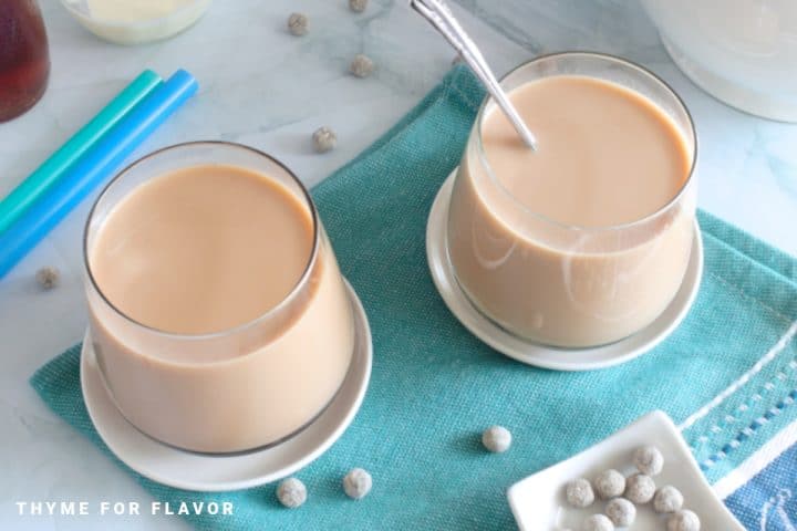 Oolong Milk Tea | Thyme For Flavor