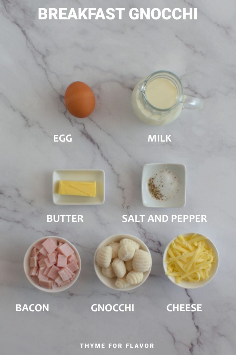 Breakfast Gnocchi | Thyme For Flavor