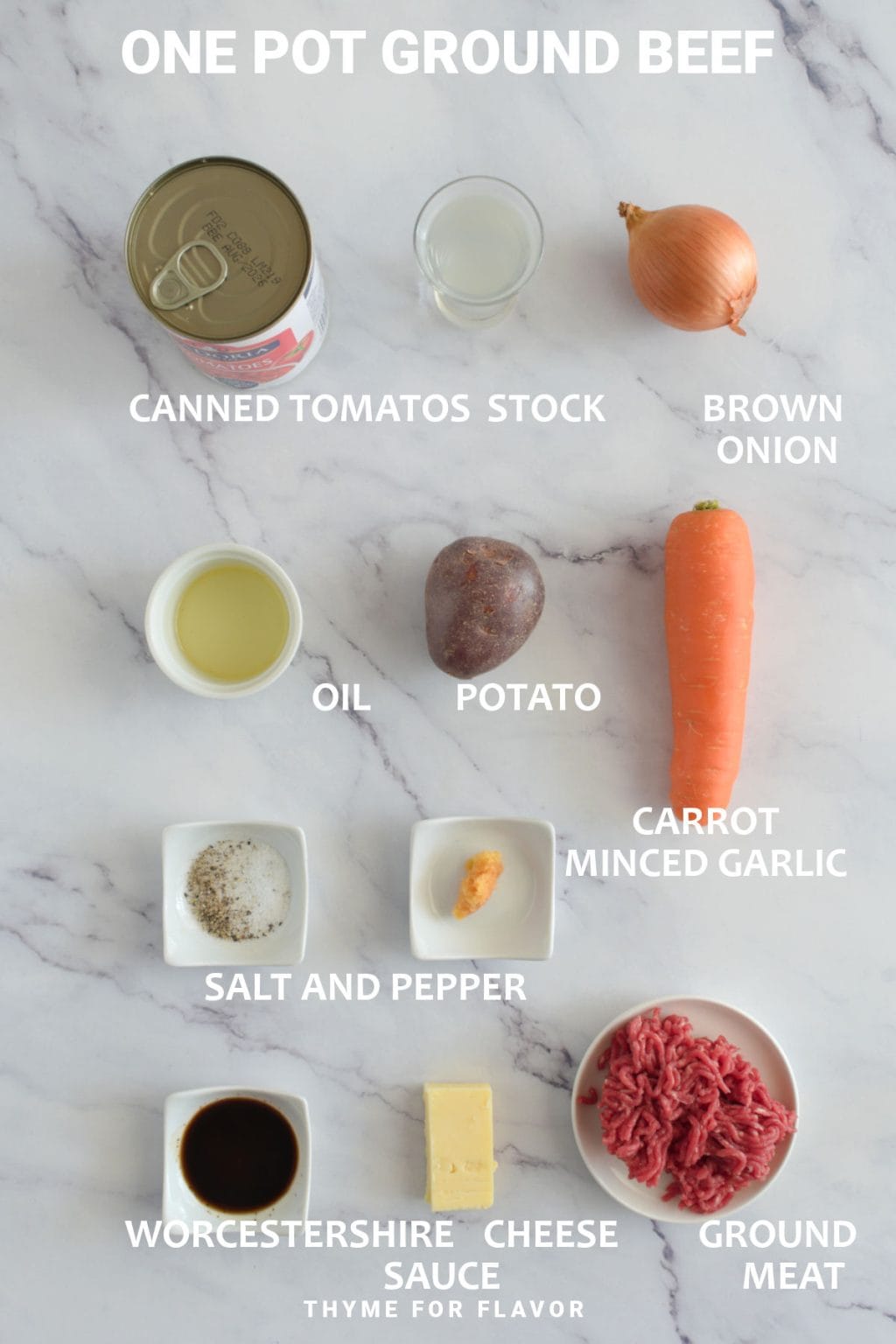 One Pot Ground Beef Recipe | Thyme For Flavor